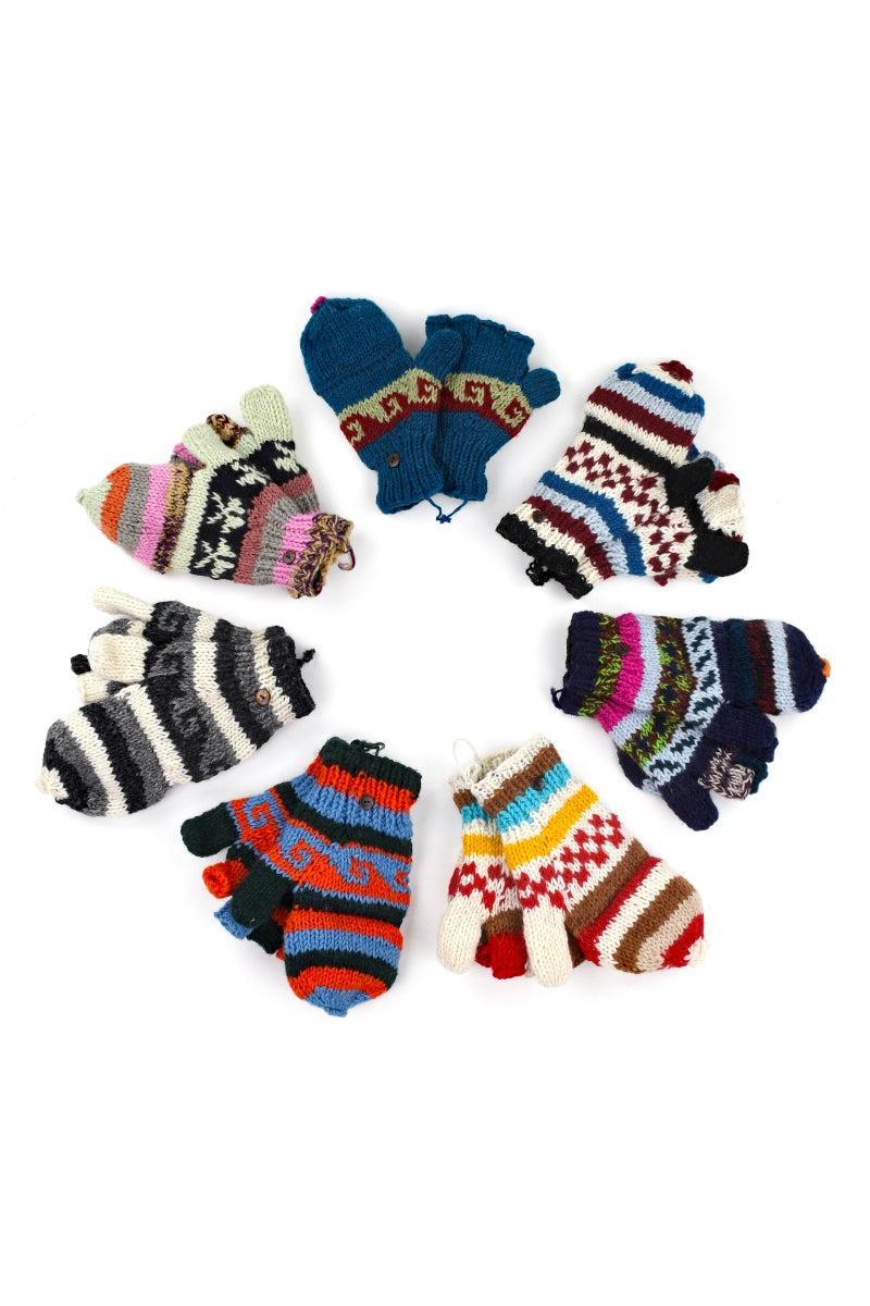 Wool Convertible Mittens – Nance Galleries