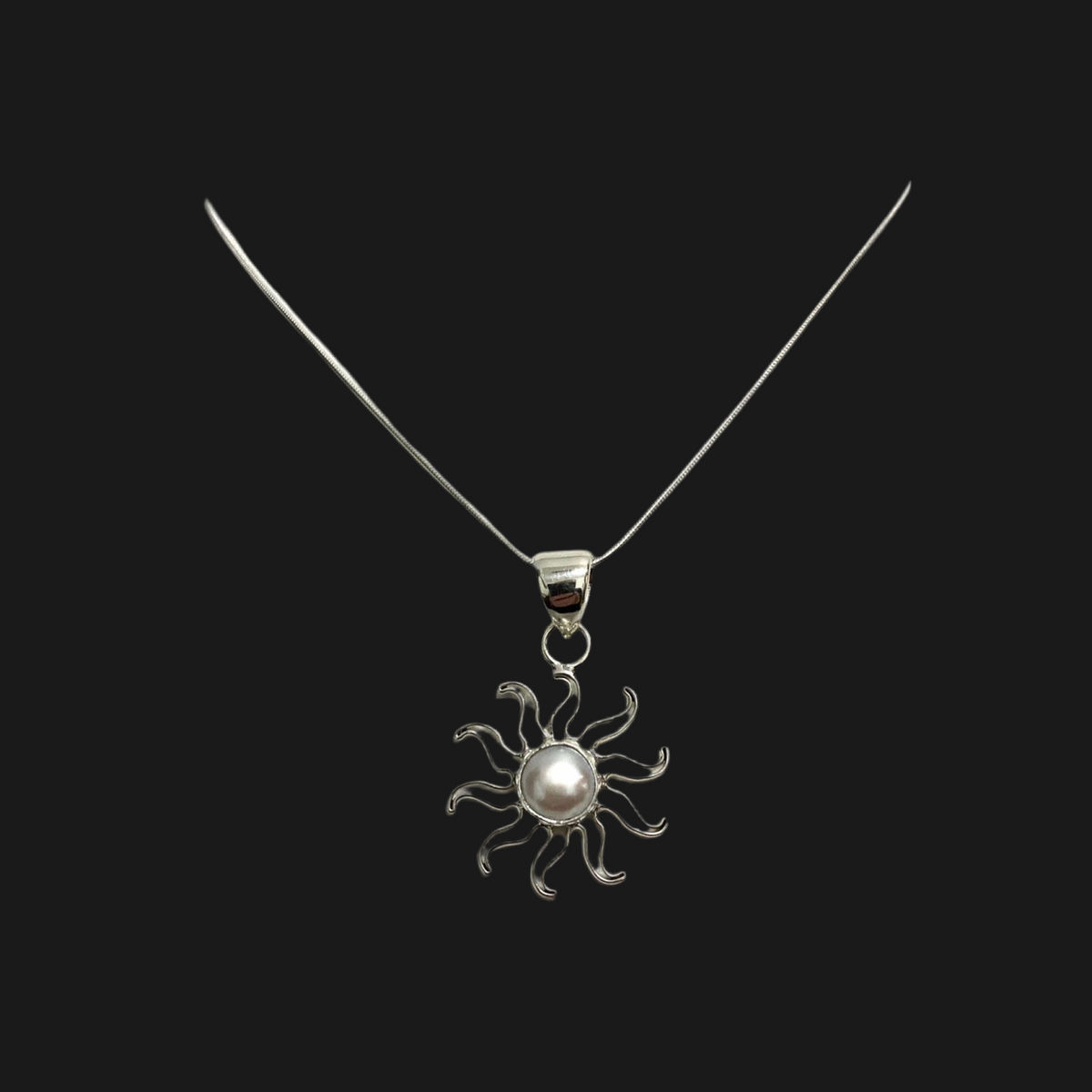 Pearl Sun Necklace – Nance Galleries