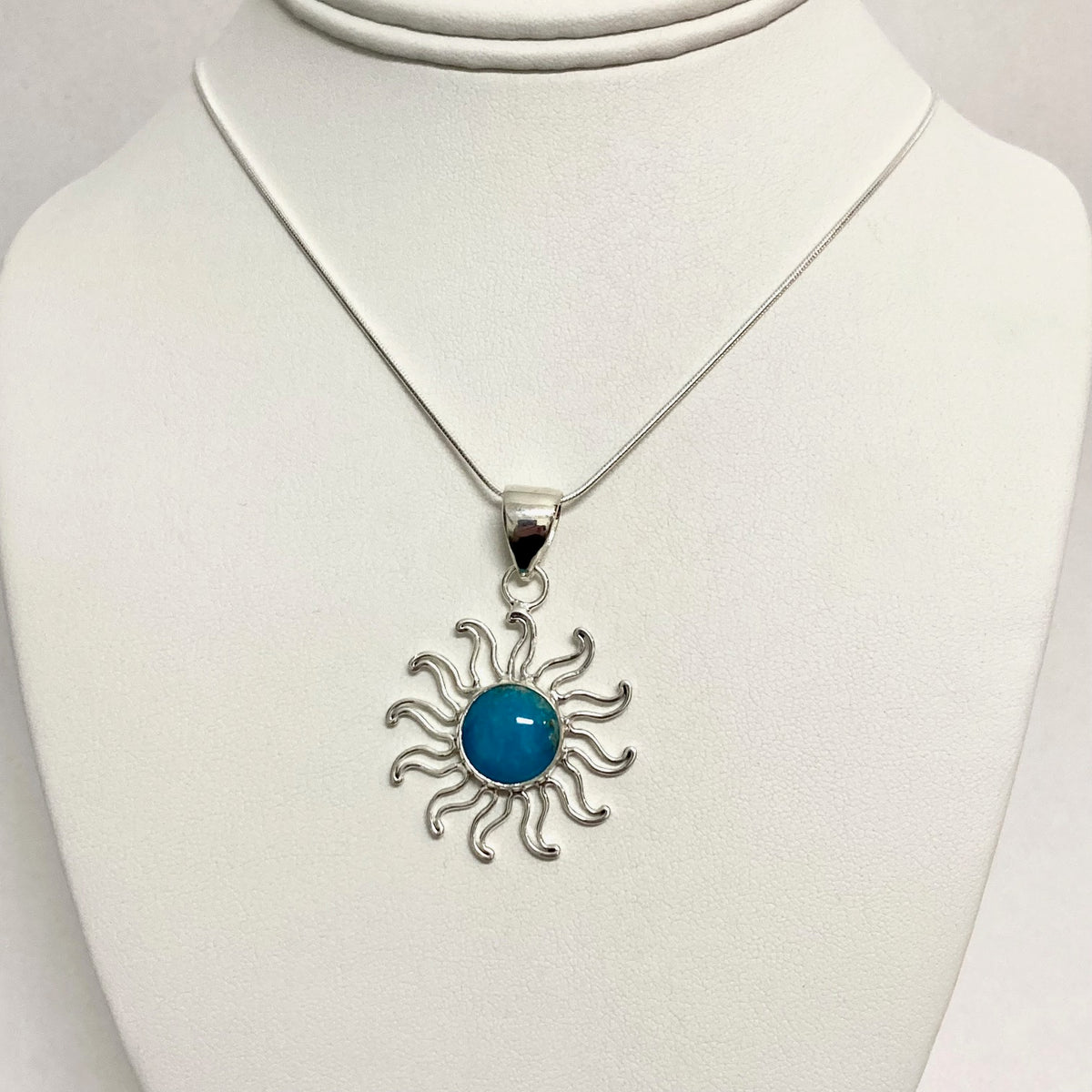 Turquoise Sun Pendant – Nance Galleries