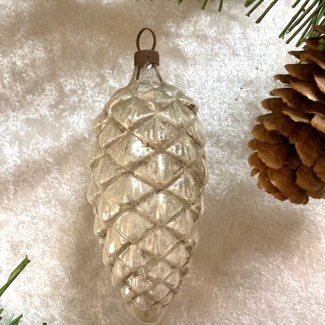 Pinecone Feather Tree Ornament 1920's – Nance Galleries